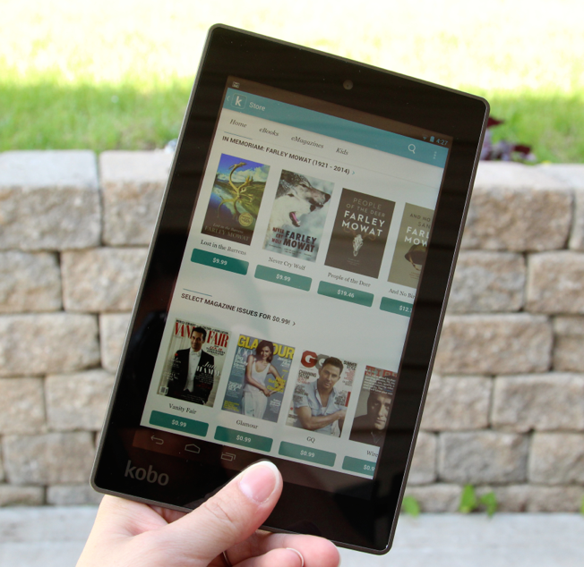 Summer Reading With The Kobo Arc 7HD | Toronto Teacher Mom