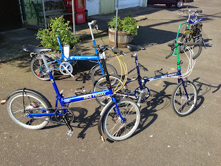 Cameron Graphix: Bike Friday Blue color options