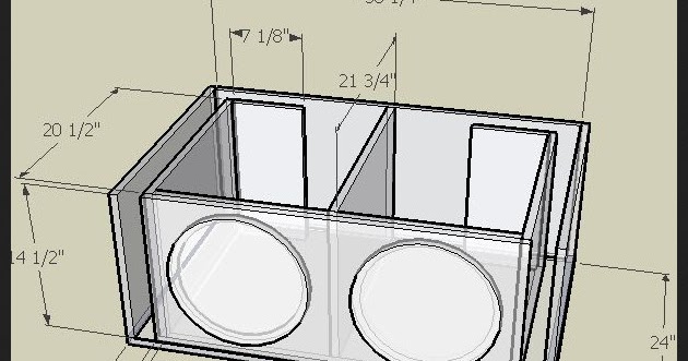 Skema Dan Ukuran Box Cla 12 Inch - Skema Box speaker monitor panggung ...