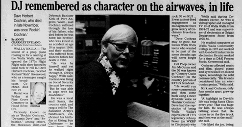 Barers of Maple Valley: Old Walla Walla Radio Remembered 24--Walla ...