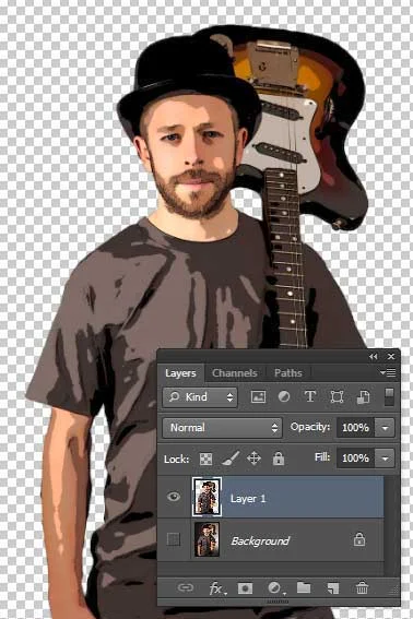 PhotoEffect: How to Make Photoshop Cartoon Effect (using Filters)