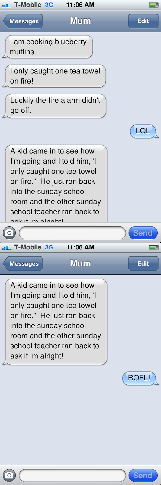 A Great Title: Text Messages from my Mum