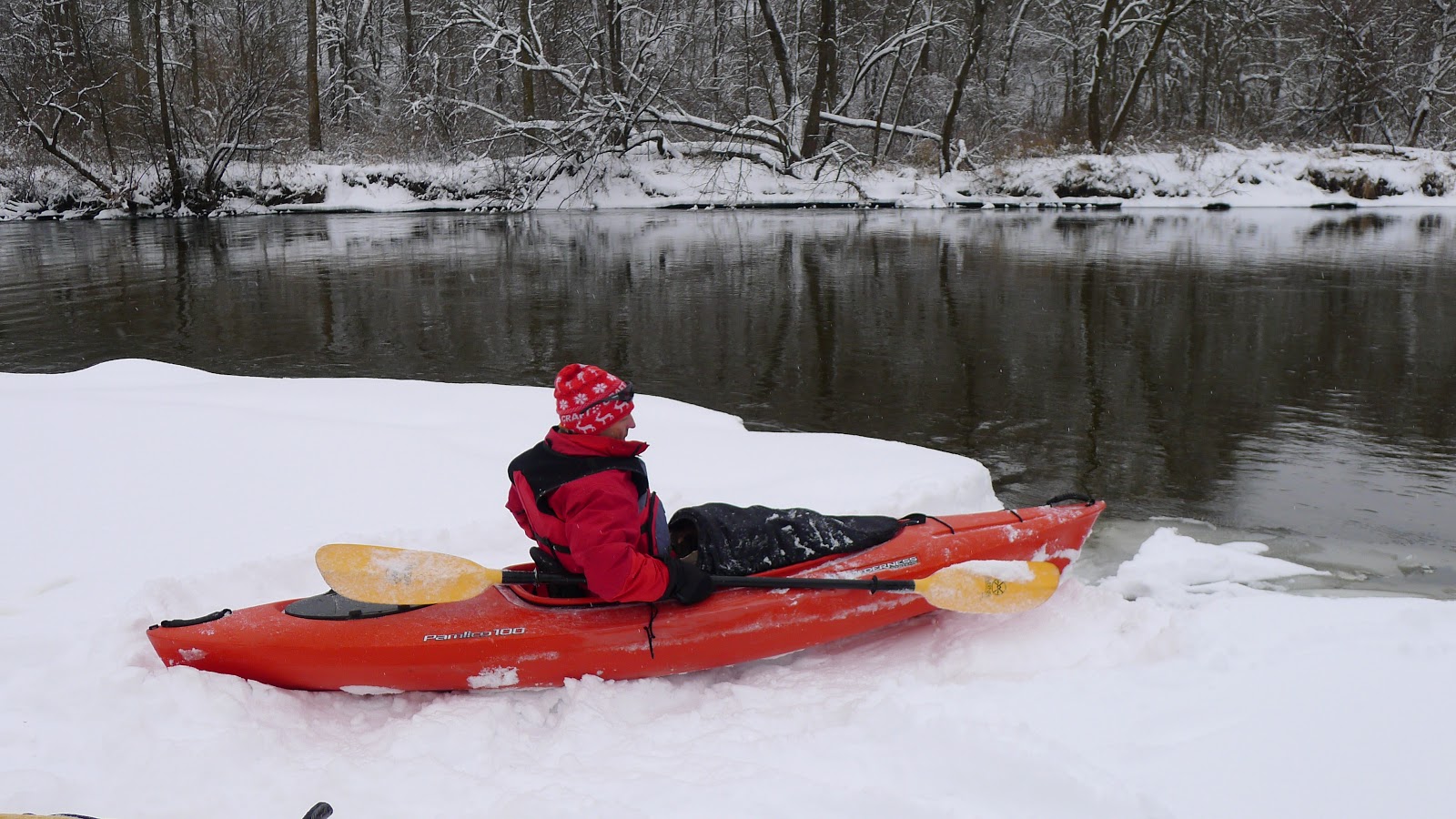 " FULL ON ": Winter Kayaking
