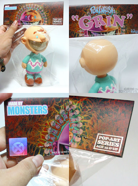 Toy-Review: GRIN by Ron English x Made by Monsters