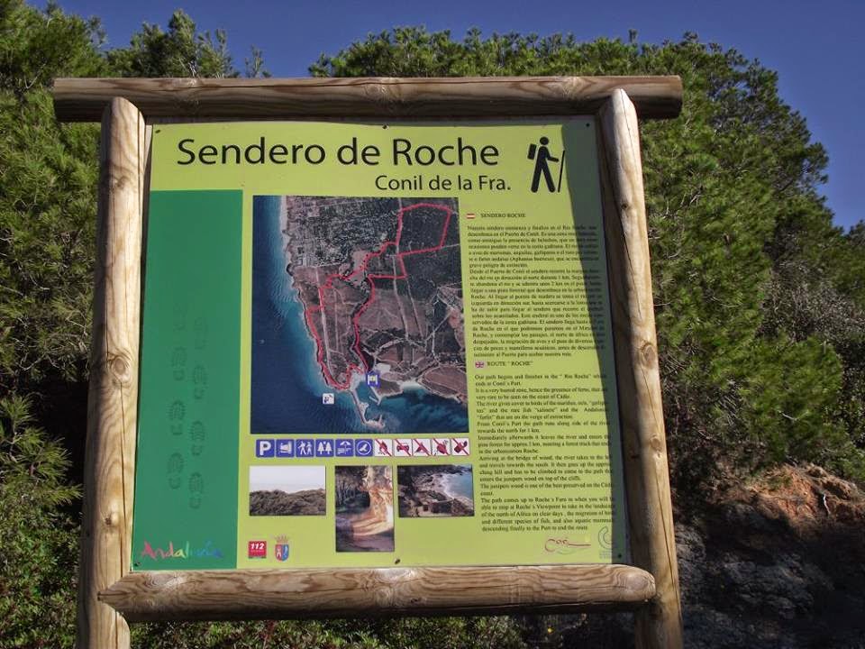 Mis aventuras en camper: Sendero de las Calas de Roche - Conil. (Cádiz).