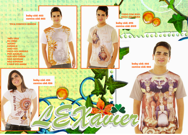 LEXavier Camisetas: Coleção Católica