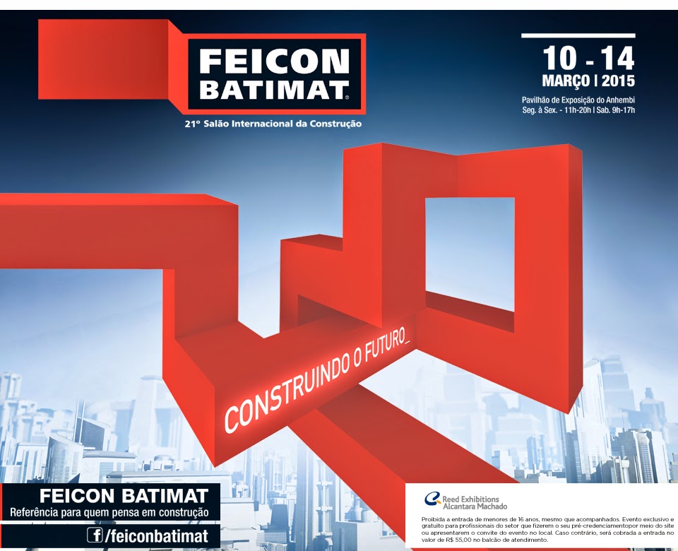 FEICON 2015. Estaremos lá!