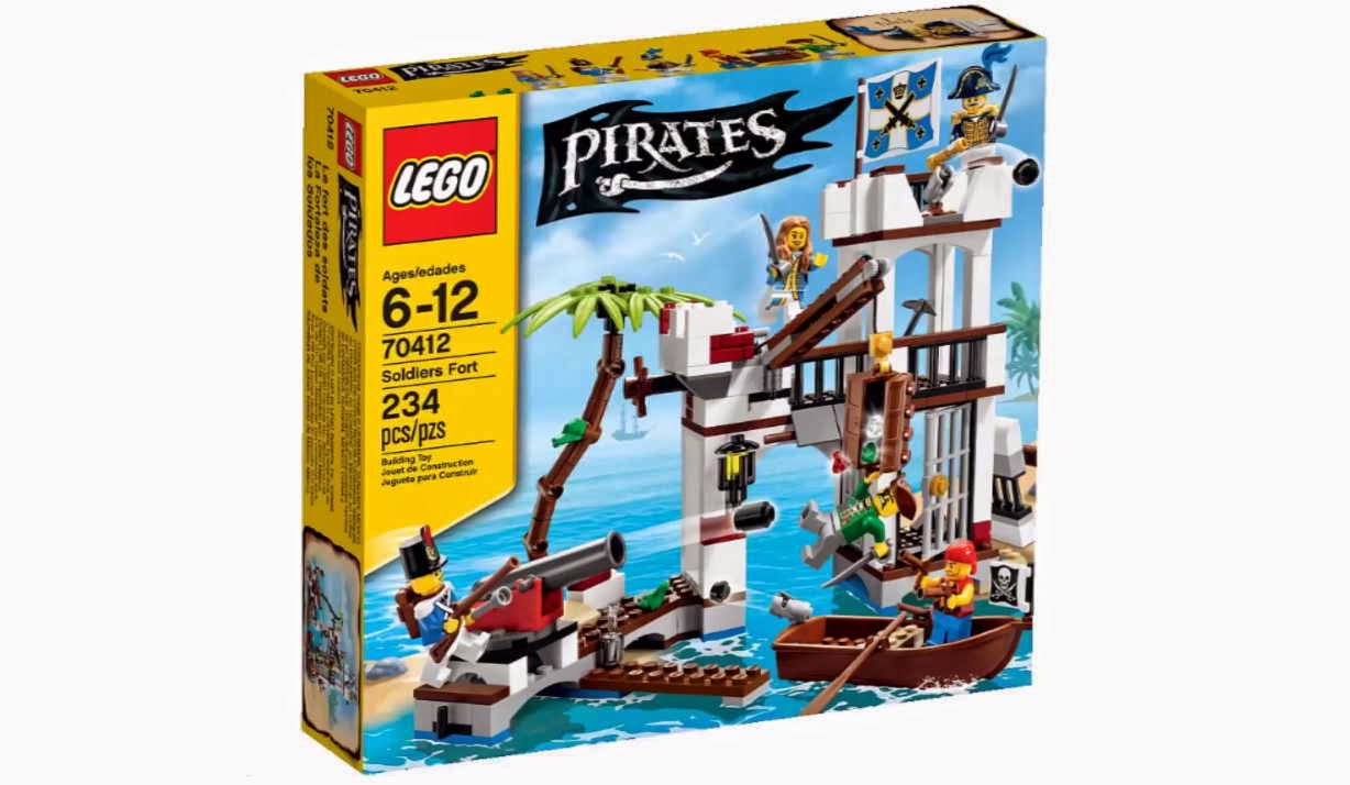 LEGO gosSIP: 041014 LEGO 70412 Soldiers Fort box art and picture