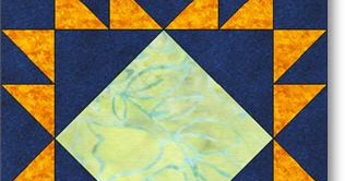 Patchwork Square Blog: King's Crown quilt block