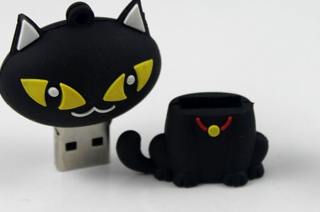 Super Flashdisk: Mini Cat USB flash drive (flashdisk kucing mini)