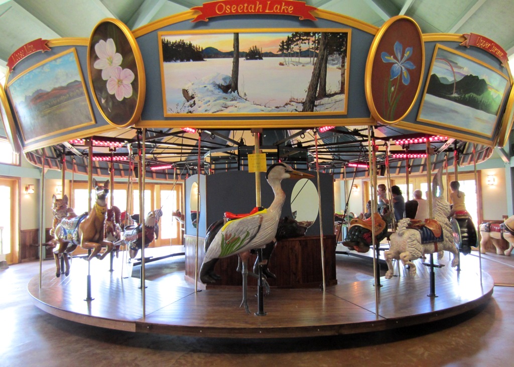 Windswept Adventure: The Adirondack Carousel