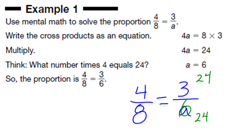 Miss Kahrimanis's Blog: Solving Proportions!