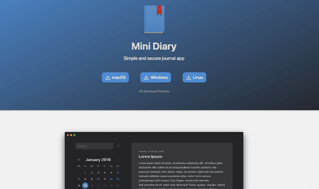 Mini Diary, un excelente diario multiplataforma y gratuito | CompuTekni