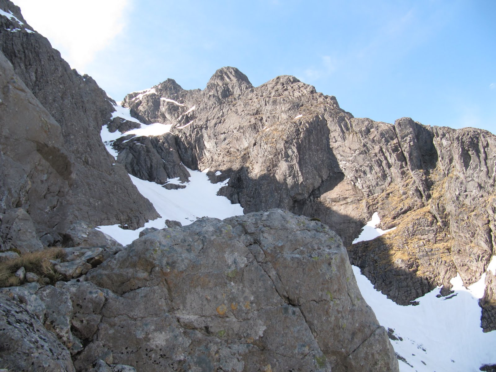 NOT QUITE - TOUCHING THE VOID: Observatory Ridge, Ben Nevis, 30th April ...