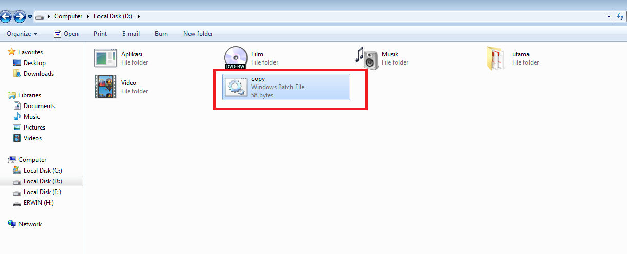 Belajar Command prompt dan Batch File (.bat) Belajar Command prompt dan Batch File (.bat)