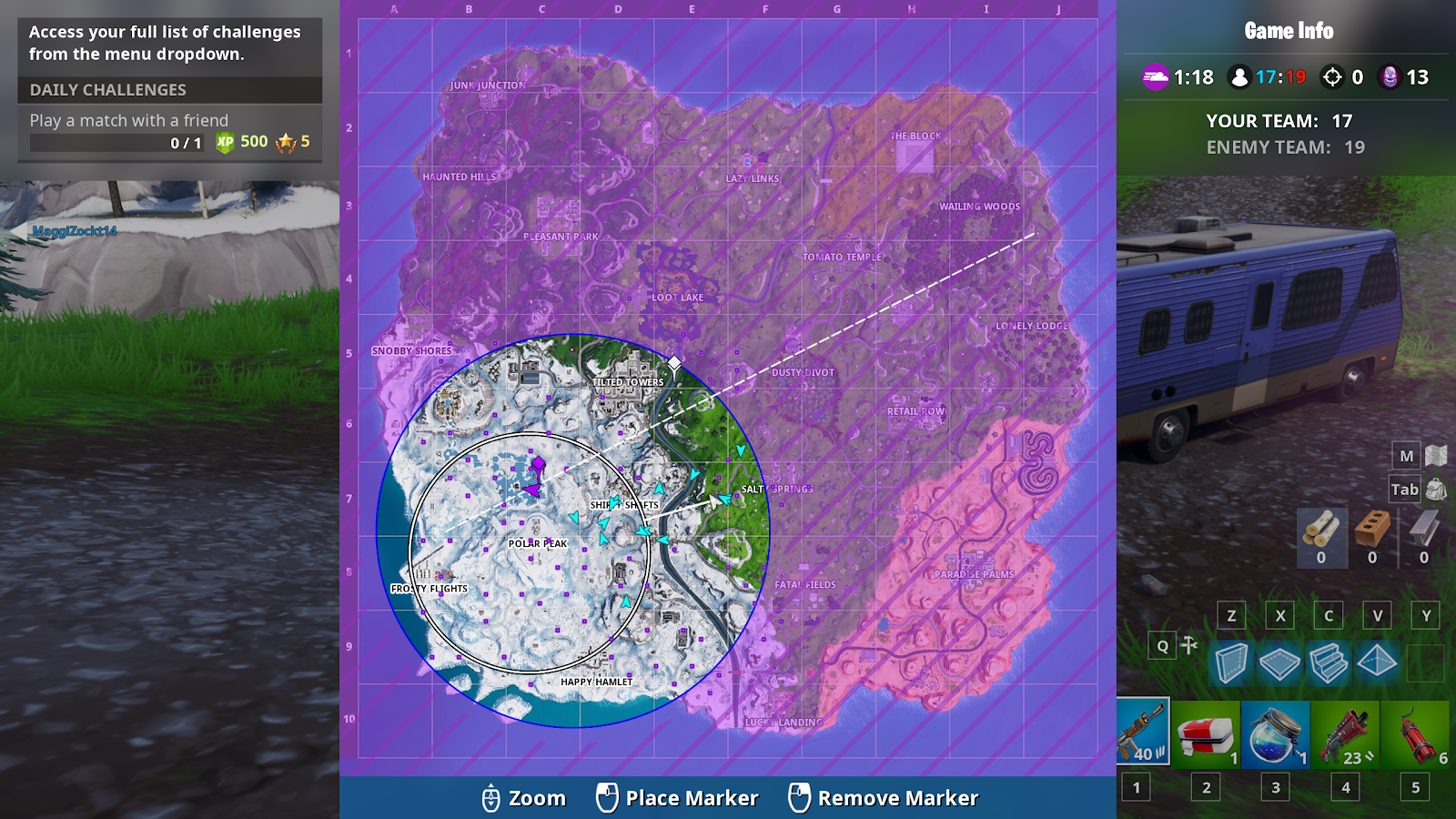 Peli-Rami: Fortnite Battle Royale