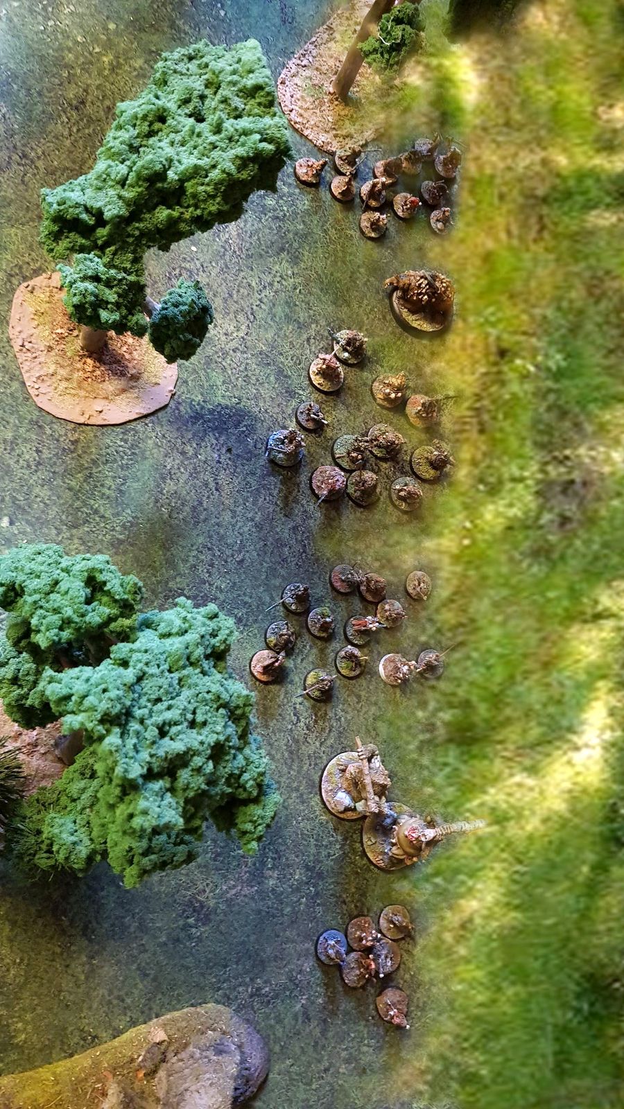 Kampfgruppe Engel: Mörkeralver, troll och illvättingar - Dragon Rampant AAR