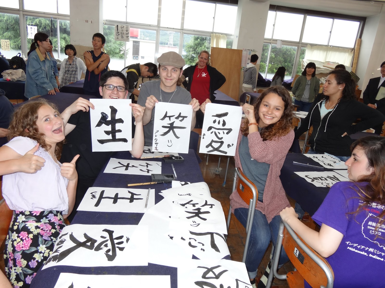 Japan Trip 2015: Shiojiri Shigakukan High School - Club Activities