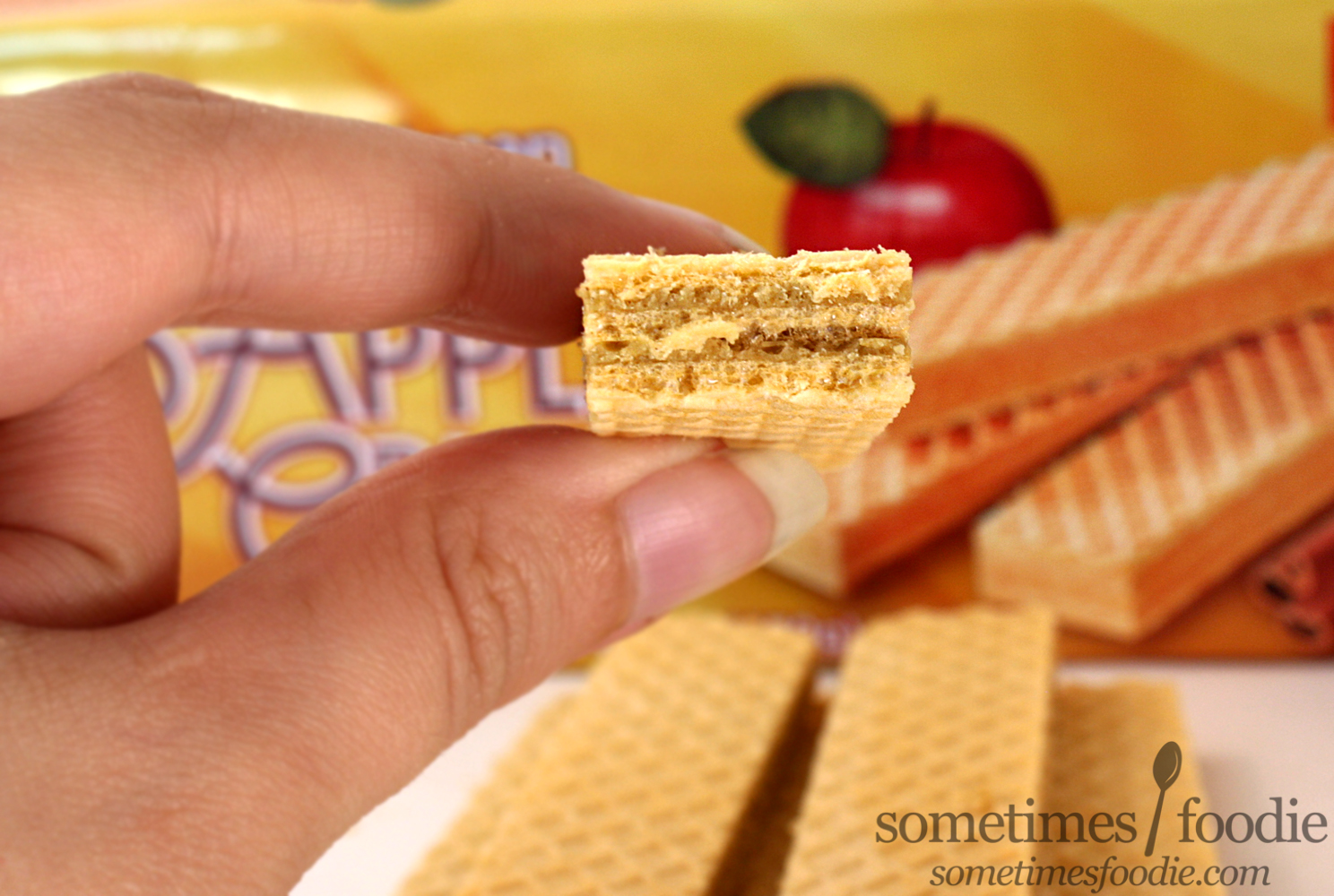 Sometimes Foodie: Pumpkin Spice & Apple Crisp Wafers - Happy Birthday To Me