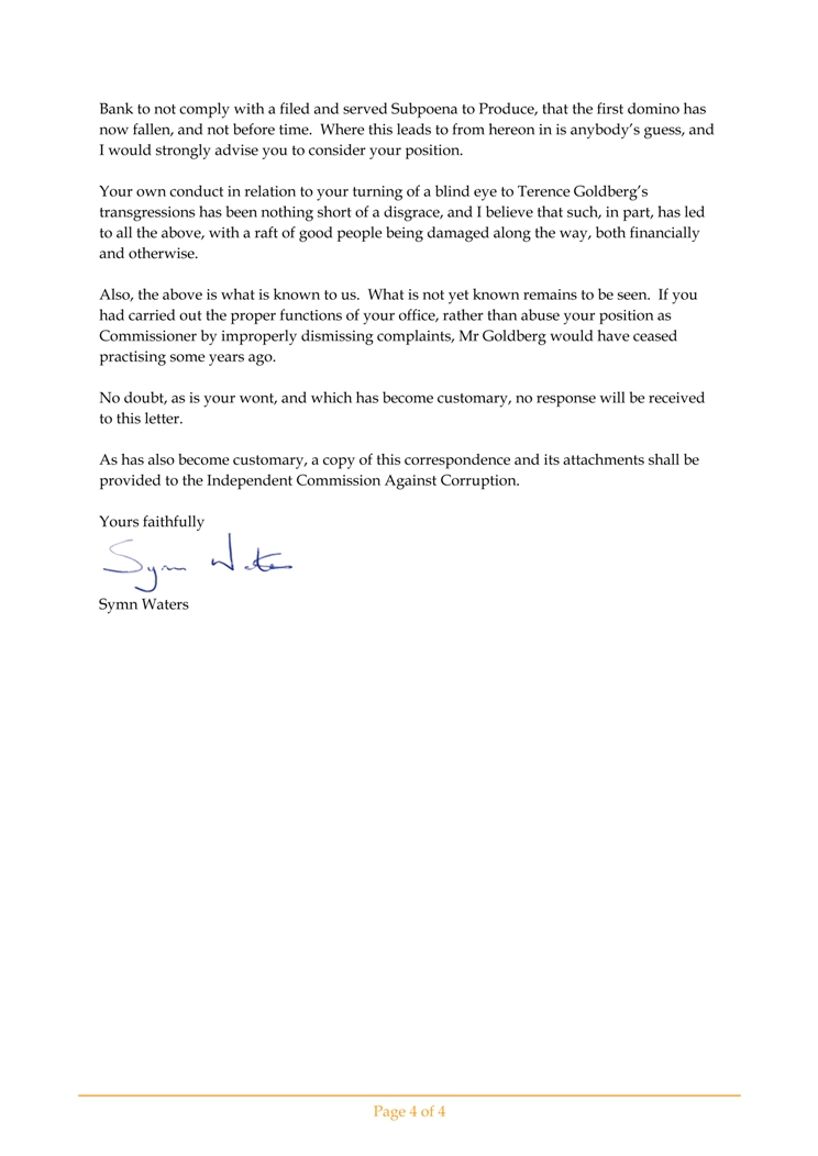 Corruption - A tale of crime, cover ups, and corruption at the OLSC