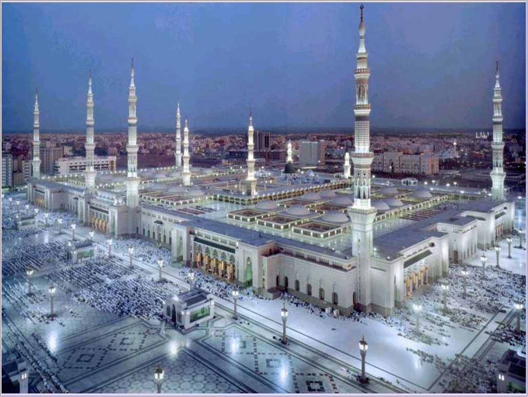 TOP AMAIZING ISLAMIC DESKTOP WALLPAPERS: Masjid-e-Nabvi (SAWW) HD Wallpaper
