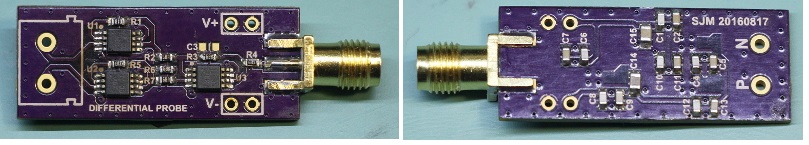 Paul's DIY electronics blog: Building a Differential Amplifier Probe