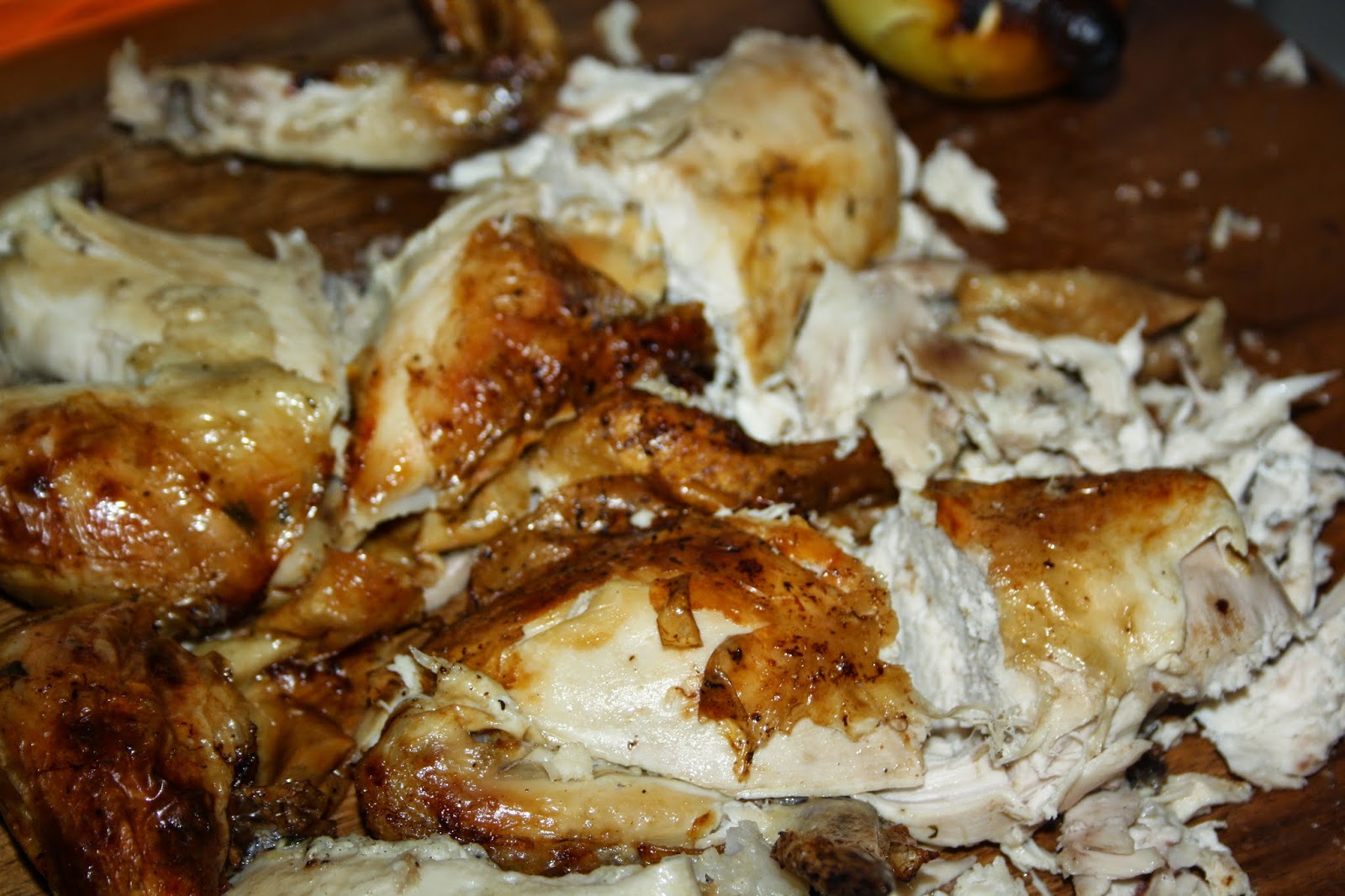 Ruokasurffausta: Uunissa paistettu kokonainen kana Jamie Oliverin tapaan