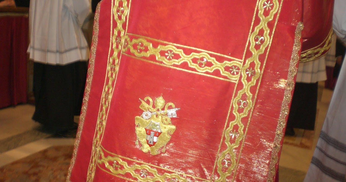 The Rich Tradition of Ecclesiastical Heraldry in the Liturgical Arts ...