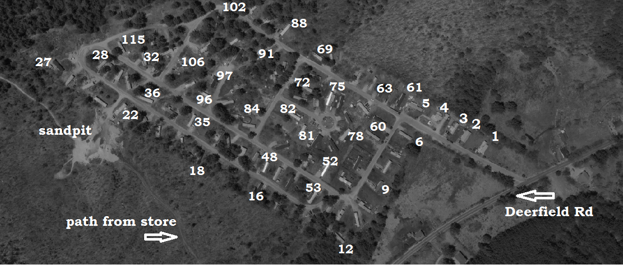 NEW ENGLAND COLD CASES: Bear Brook Gardens Maps 1977 through 1985