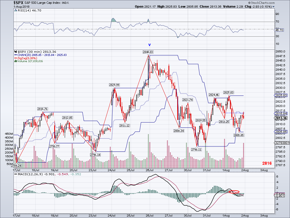 Trending Waves : Elliott Wave Stock Market Update - August 1