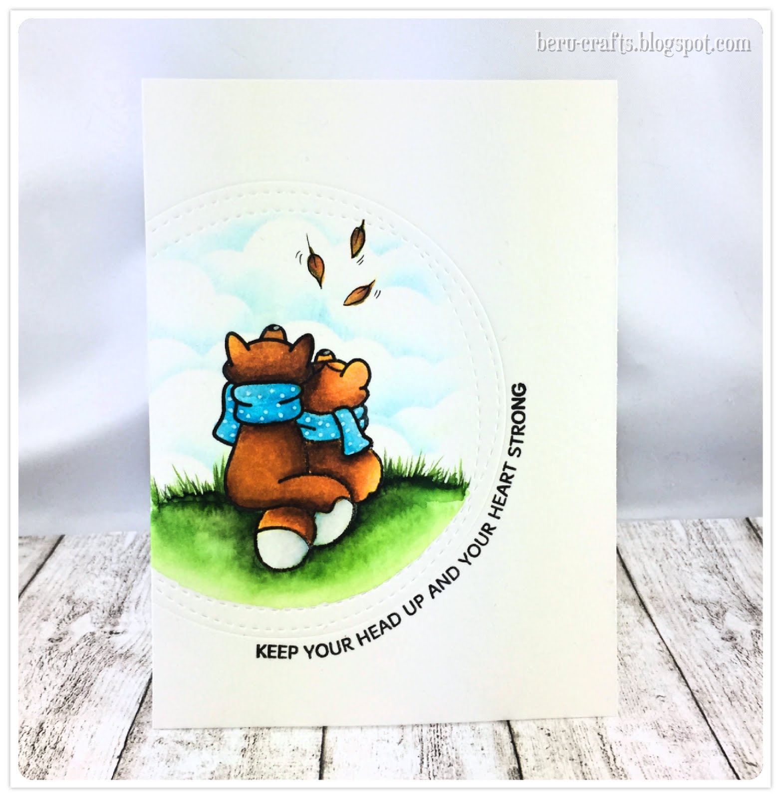 beru-crafts: Lawn Fawn Fall Foxes