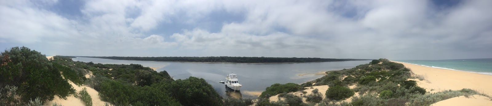 Panoramic view - Bunga Arm and Ninety Mile Beach