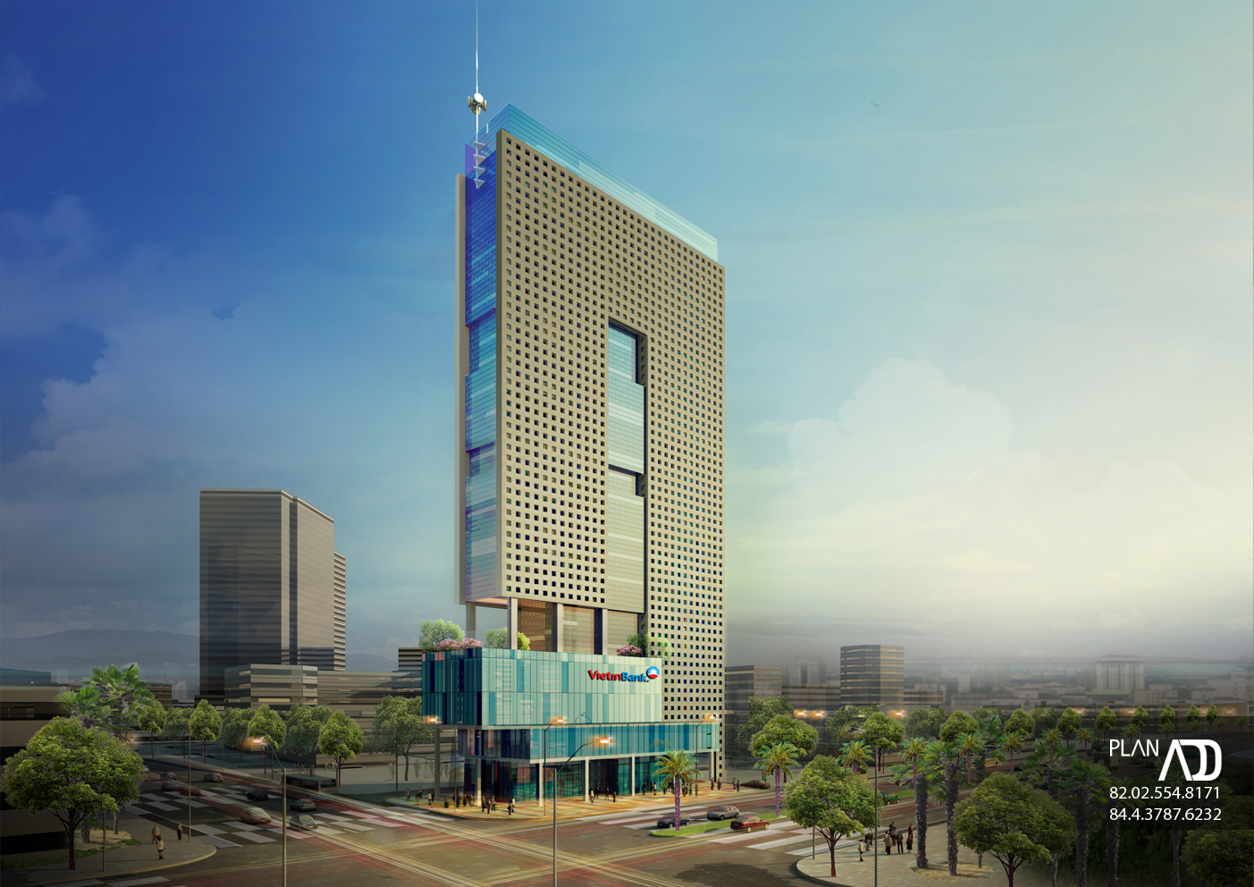 ADD 건설 Group / 플랜 애드 건축사 사무소: VIETIN BANK TOWER
