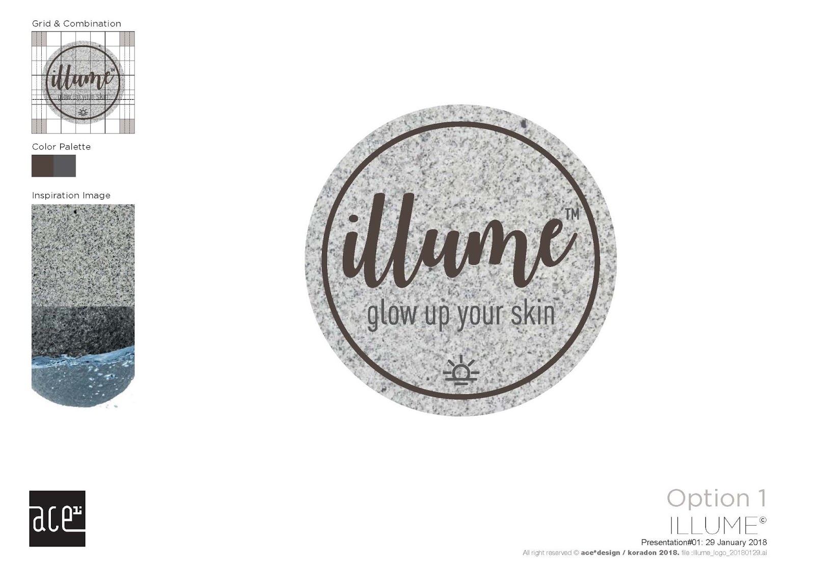 ace*design / koradon: Illume Logo 1st Draft