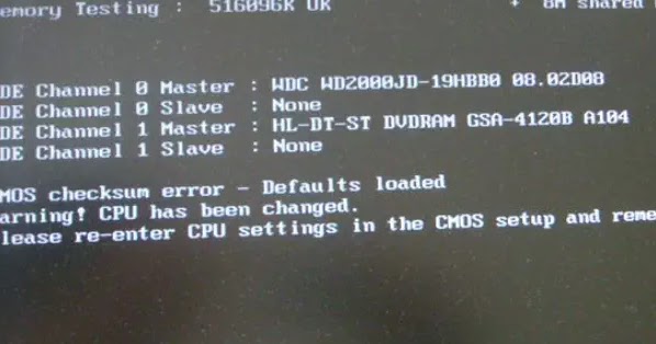 CMOS Checksum Error: come risolvere il problema del BIOS - Navigaweb.net