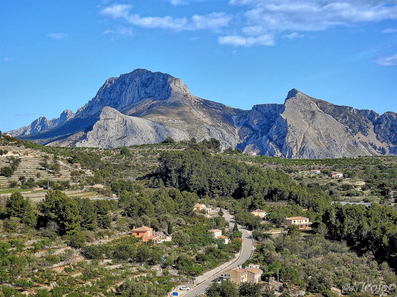 Foto's en korte verhalen uit Spanje: Coll de Rates.