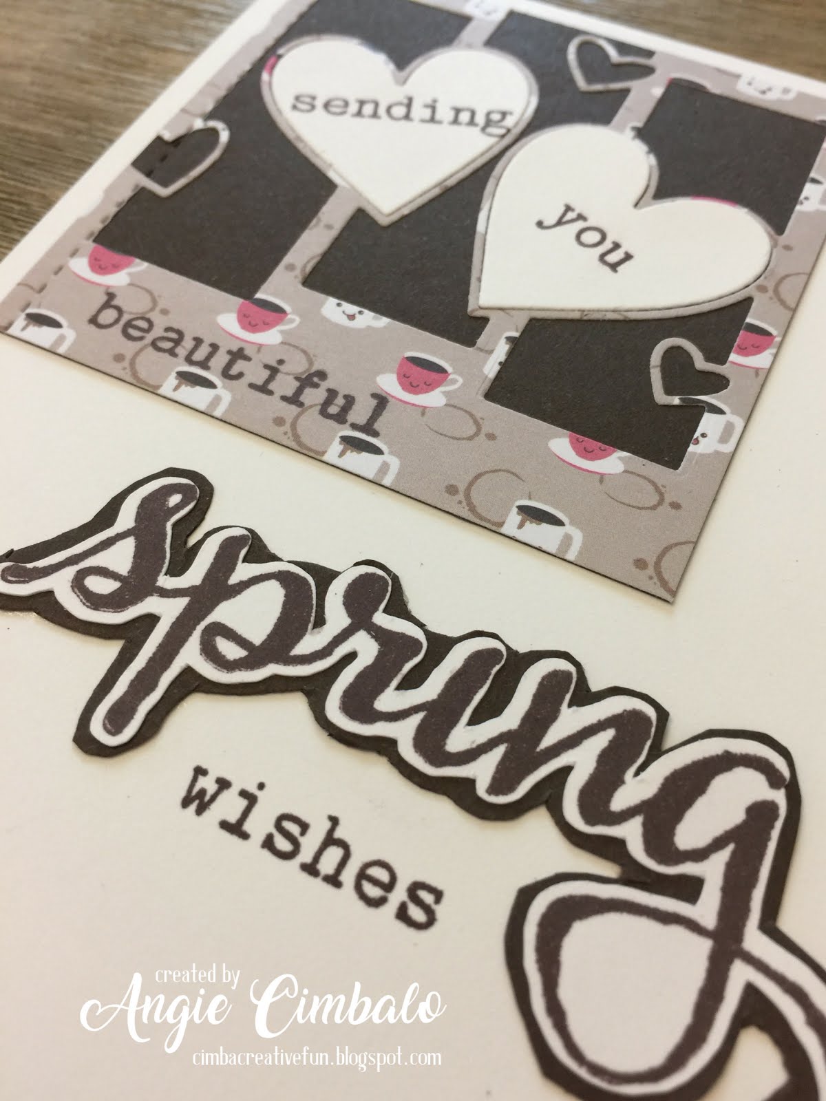 Cimbacreativefun: Sending You Beautiful Spring Wishes