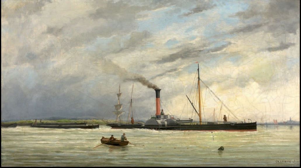 historic-marine-france: Leduc charles (1831-1911) peintre de scénes ...