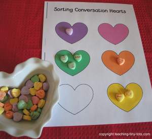 Krazy Kindergarten: Conversation Heart Fun!!