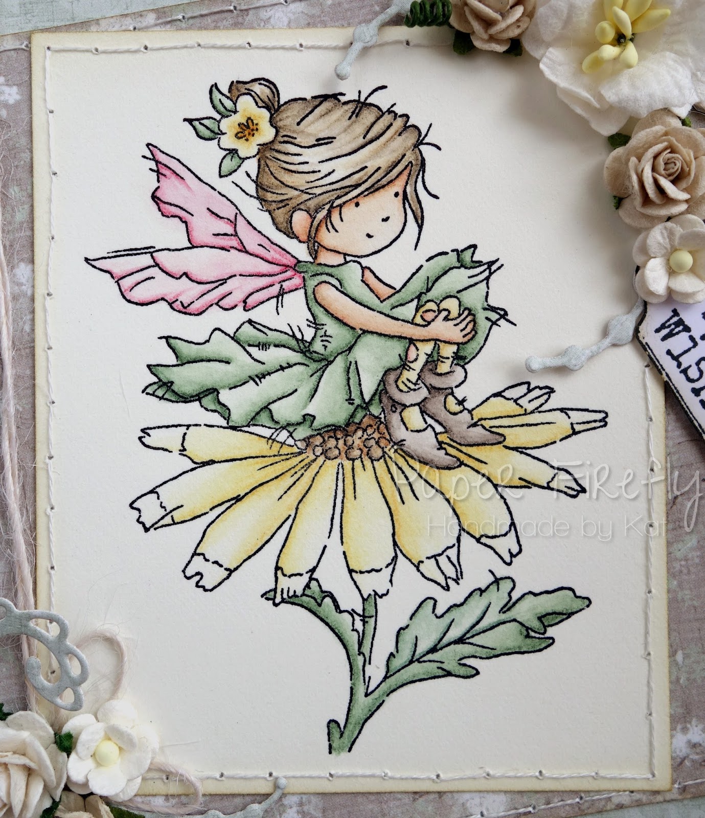Paper Firefly: Spring fairy