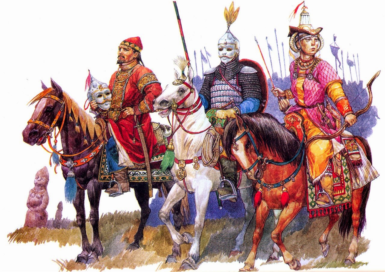 KIPÇAKLAR: ÇİZME KUMAN KIPÇAK RESİMLERİ