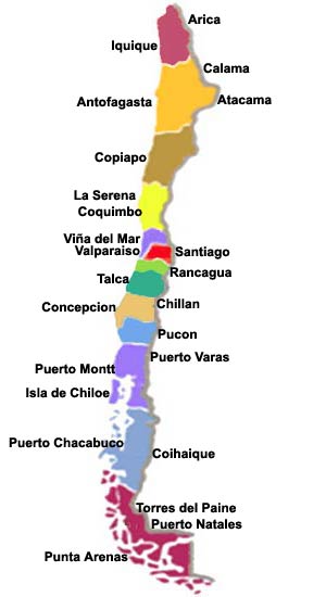 GEOGRAFÍA DE CHILE