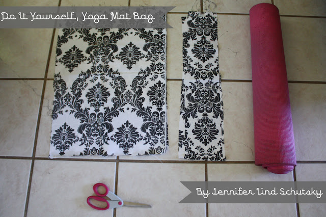 D.I.Y. Cupcake: D.I.Y. Yoga Mat Bag {a tutorial}