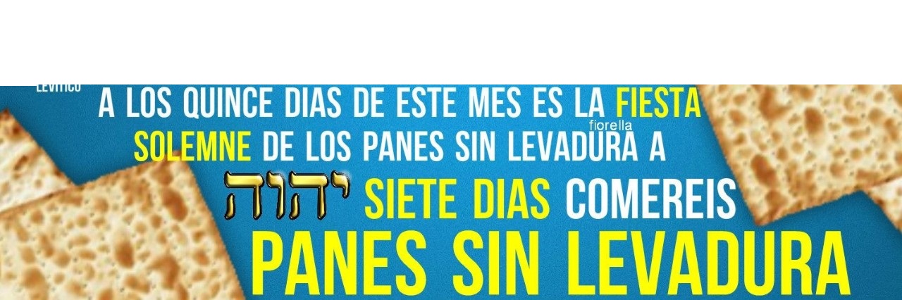 Conociendo La Torah en nuestros tiempos: Fiesta de los panes sin levadura