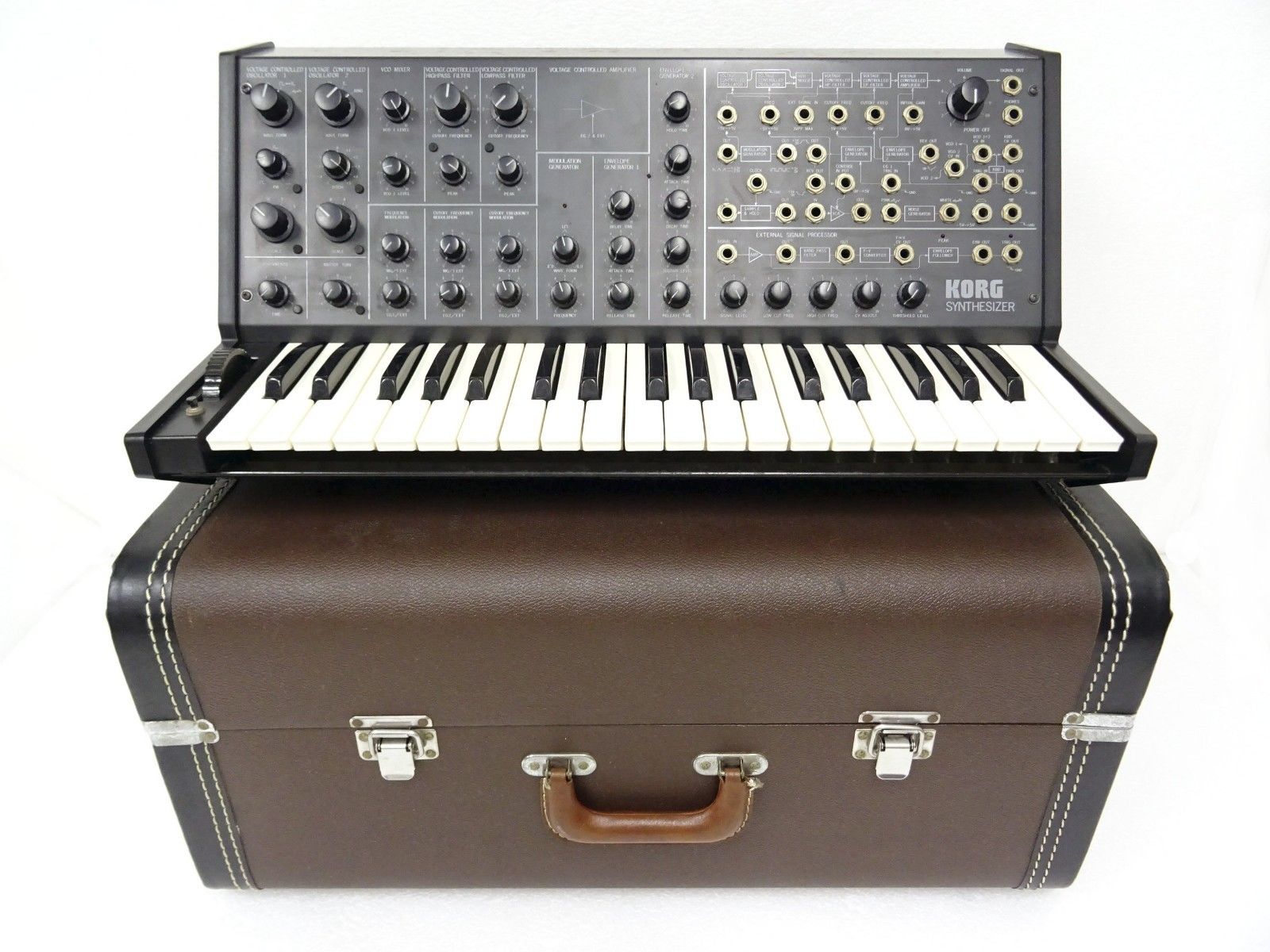 MATRIXSYNTH: Korg MS-20 Vintage Analog Semi-Modular Synth w/ Original ...