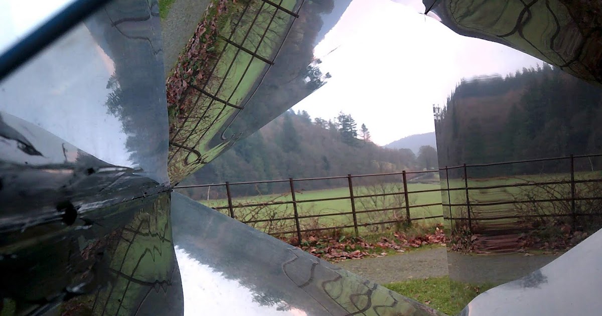 wigton physics: Big kaleidoscope installation in Grizedale Forest