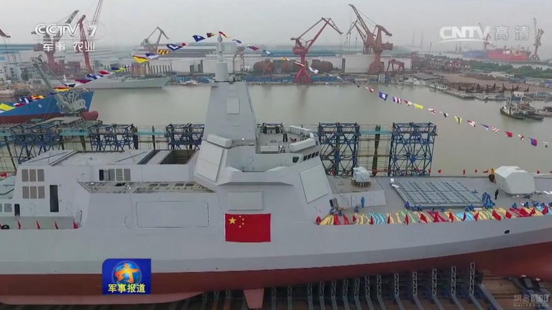 desarrollo defensa y tecnologia belica: El nuevo destructor chino Tipo ...