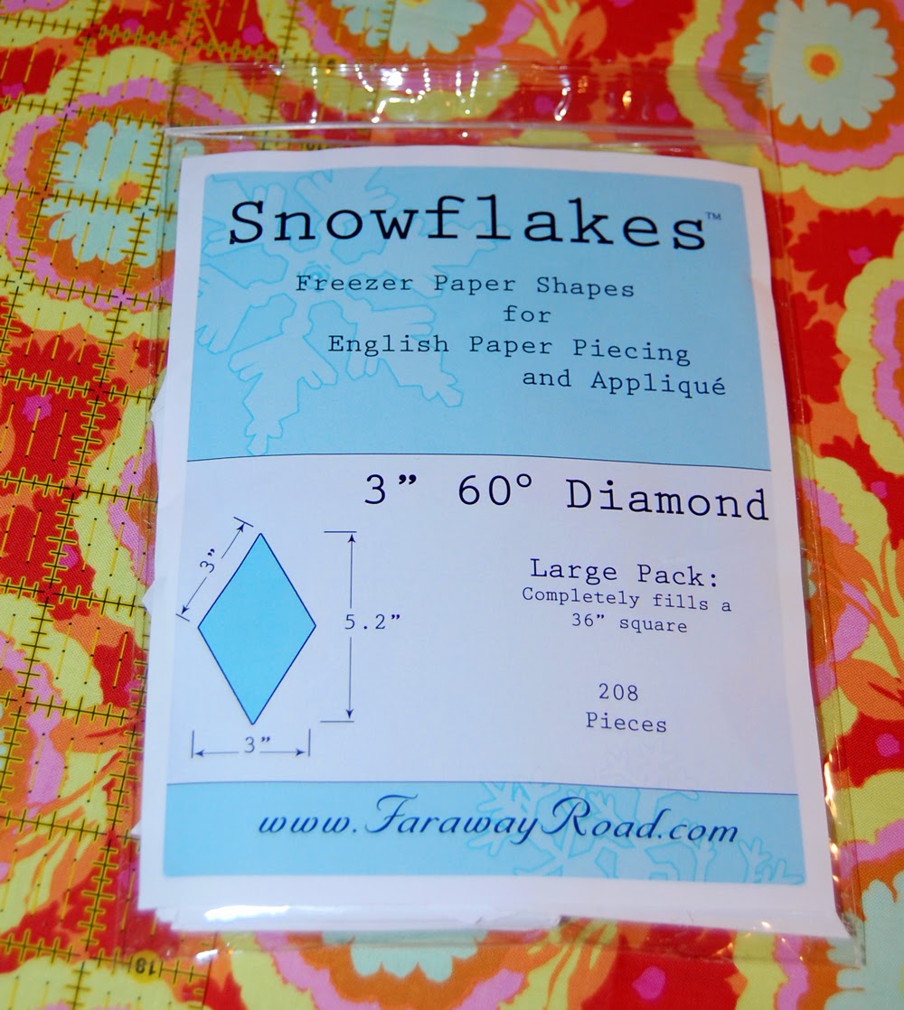 heather kojan quilts: English Paper Piecing with Snowflakes, Jessie and ...