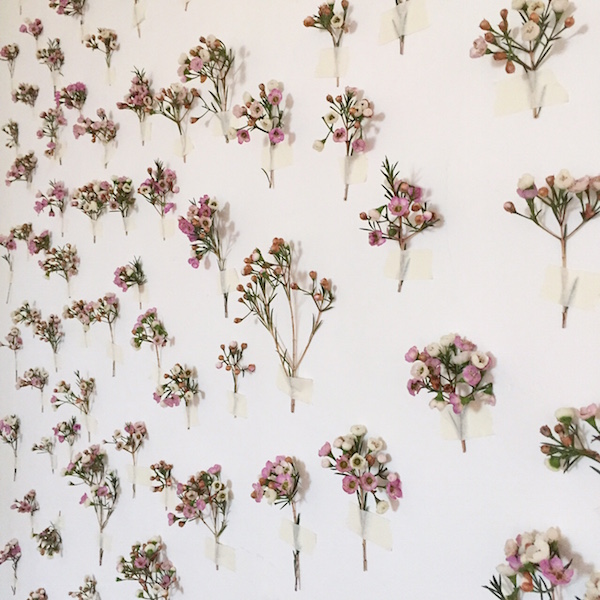 THE INDIGO CREW | Creative living with kids: FLOWER WALL