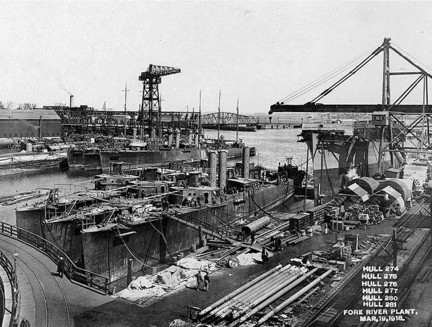 Industrial History: Fore River Bridges in Quincy, MA